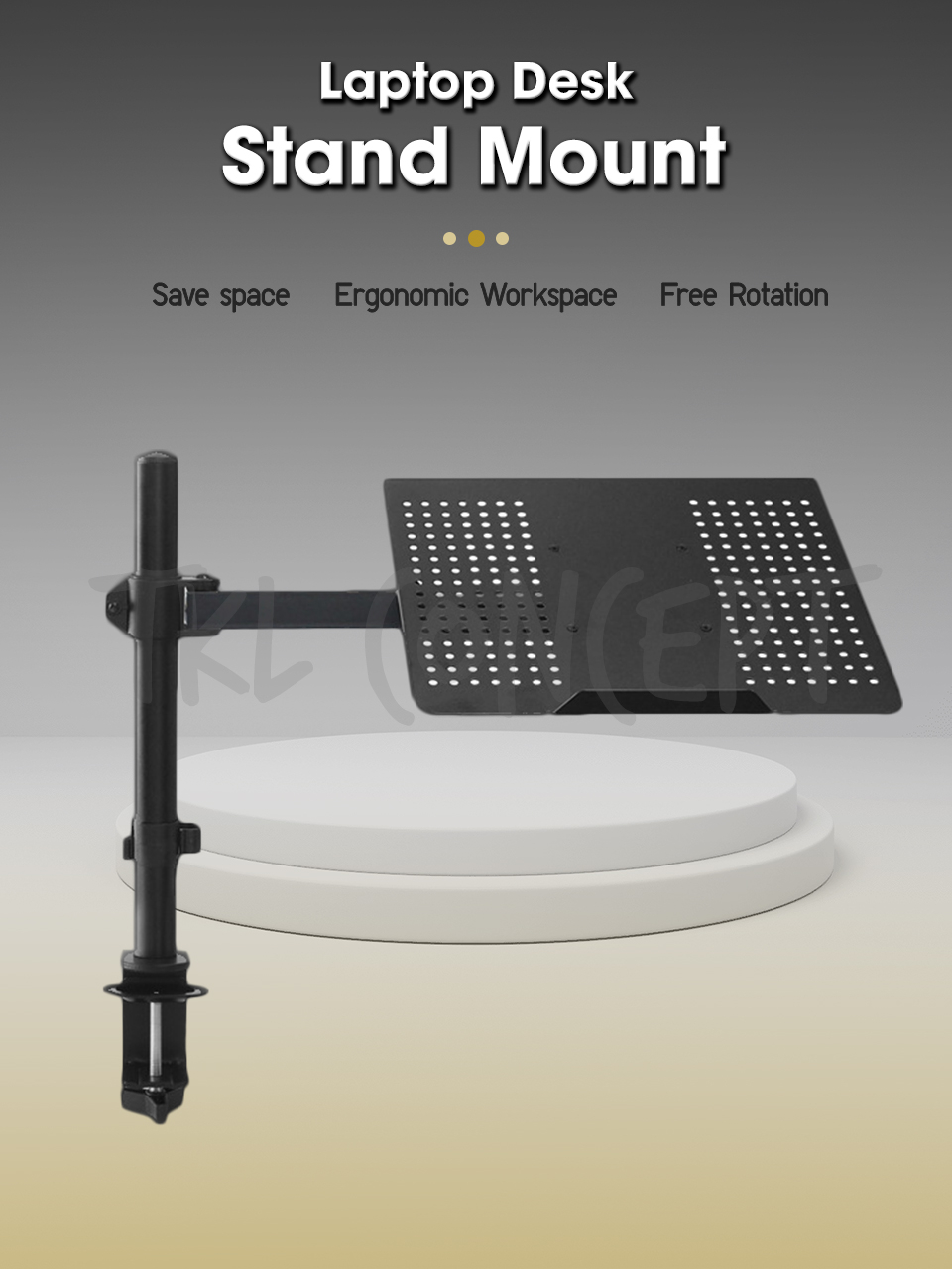Laptop Desk Stand Mount | Laptop Tray Mount | Fully Adjustable Laptop ...