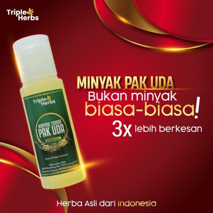 Pak Uda's Nerve Oil, Joint And Knee Pain Passed KKM | Shopee Singapore