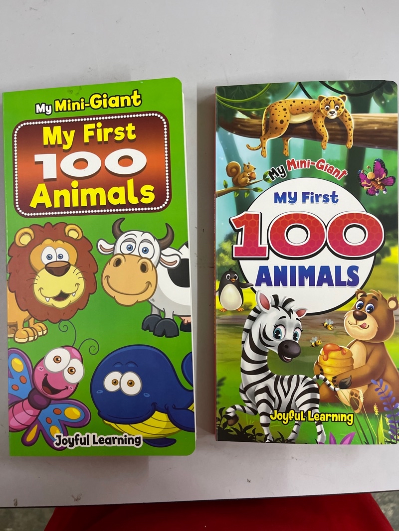 Early Learning MY MINI GIANT board book colourful Alphabet Number Words ...