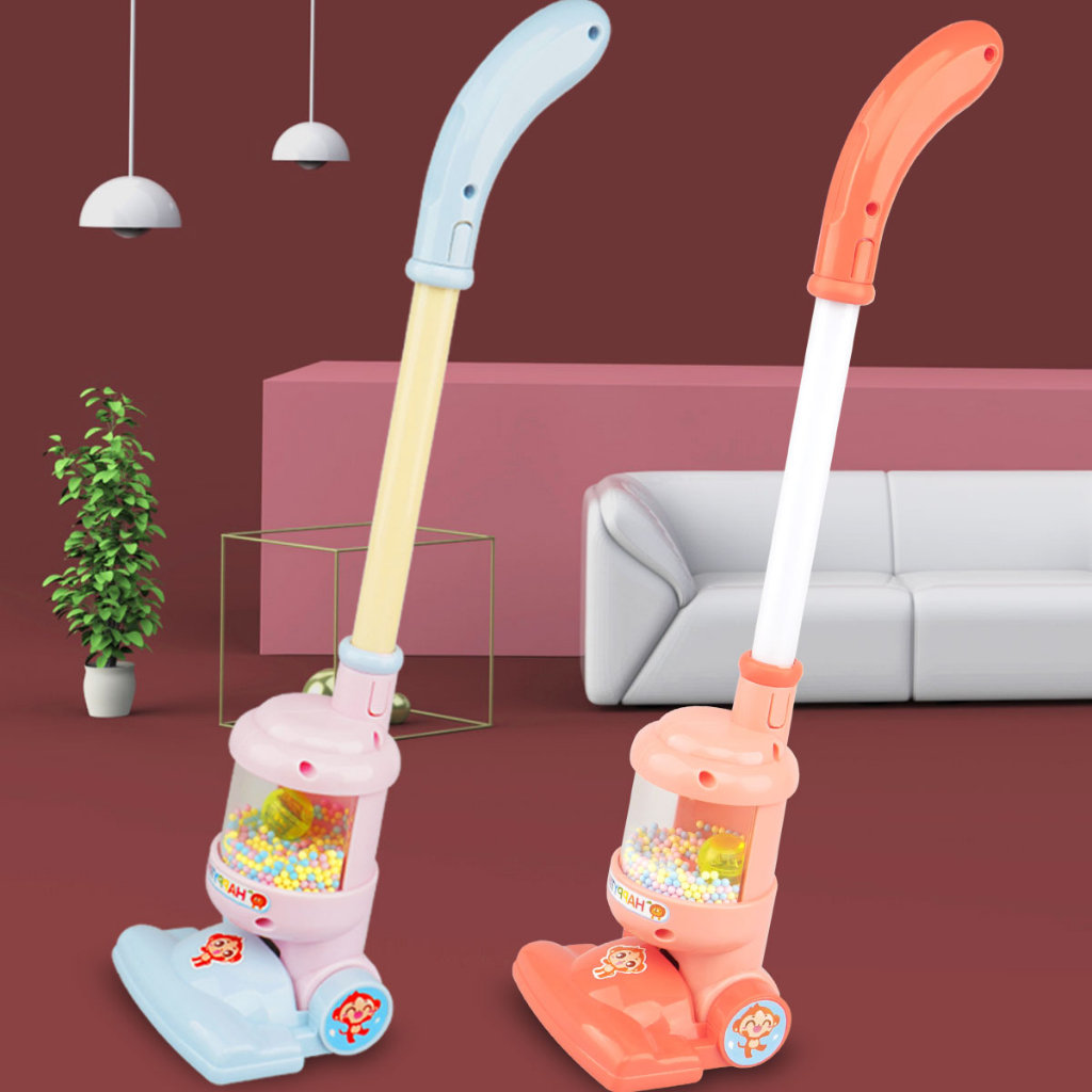 Pretend Play Vacuum Cleaner Kids Stimulation Toy Playset Toddler ...