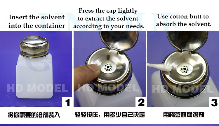 ESD Solvent Dispenser / Alcohol Bottle / IPA Bottle Dedicated Solvent ...