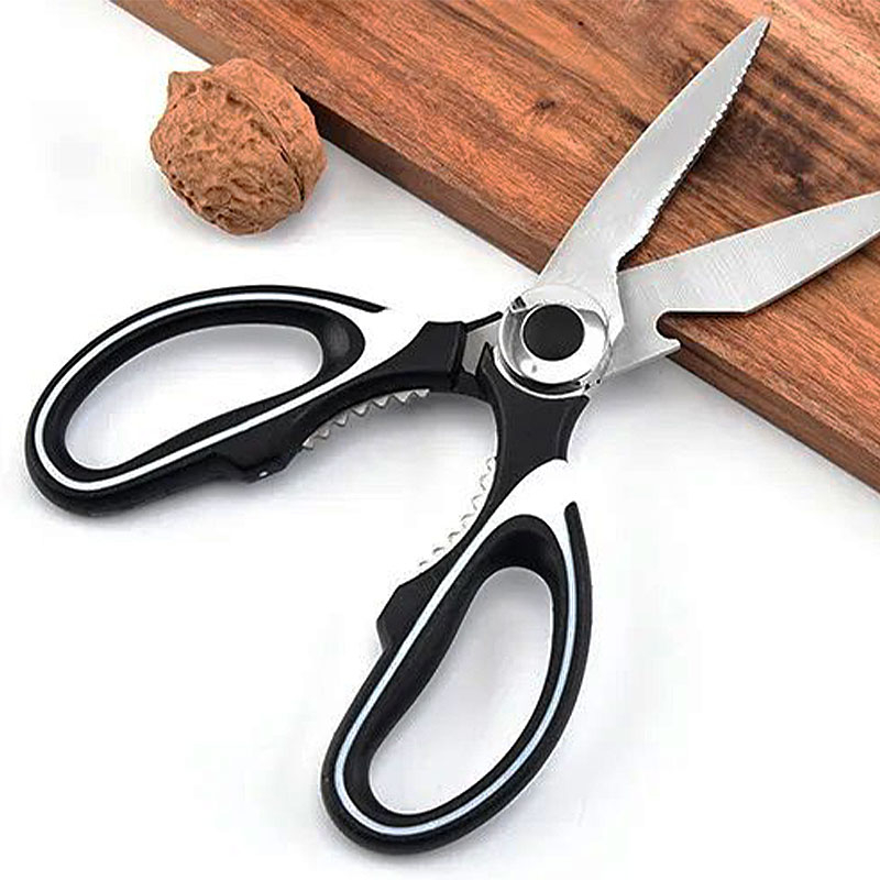Stainless Steel Kitchen Scissors Heavy Duty Shears Tool Cutter Sharp ...