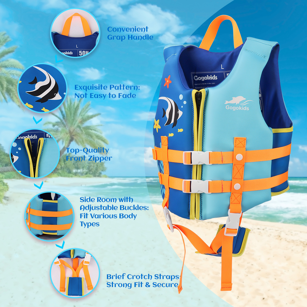 Malaysian Gogokids Kid Life Jacket Kids Life Vest Jacket Buoyant ...