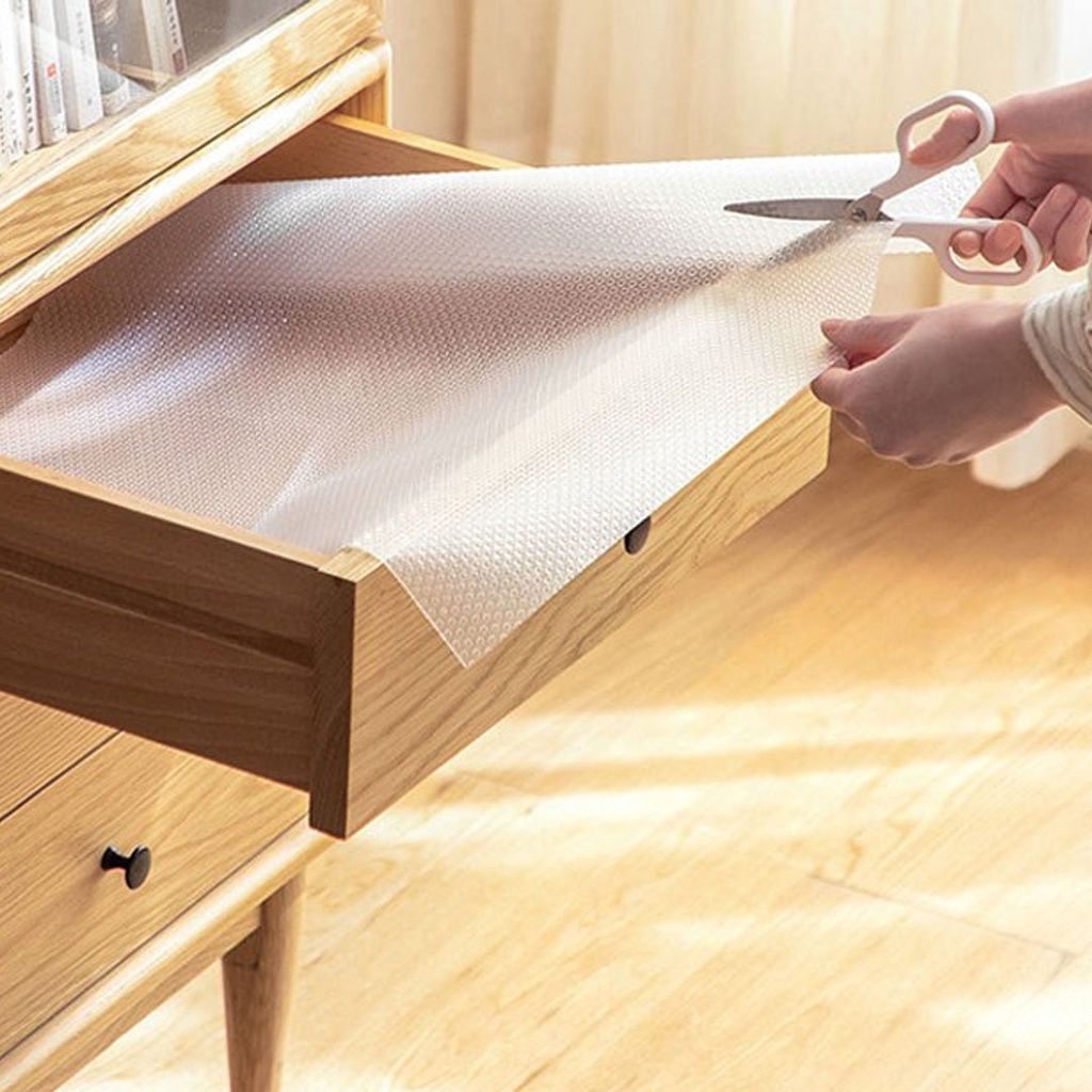 DRAWER MAT NON-SLIP MAT 150CM KITCHEN CABINET MAT ALAS LACI DRAWER PAD ...