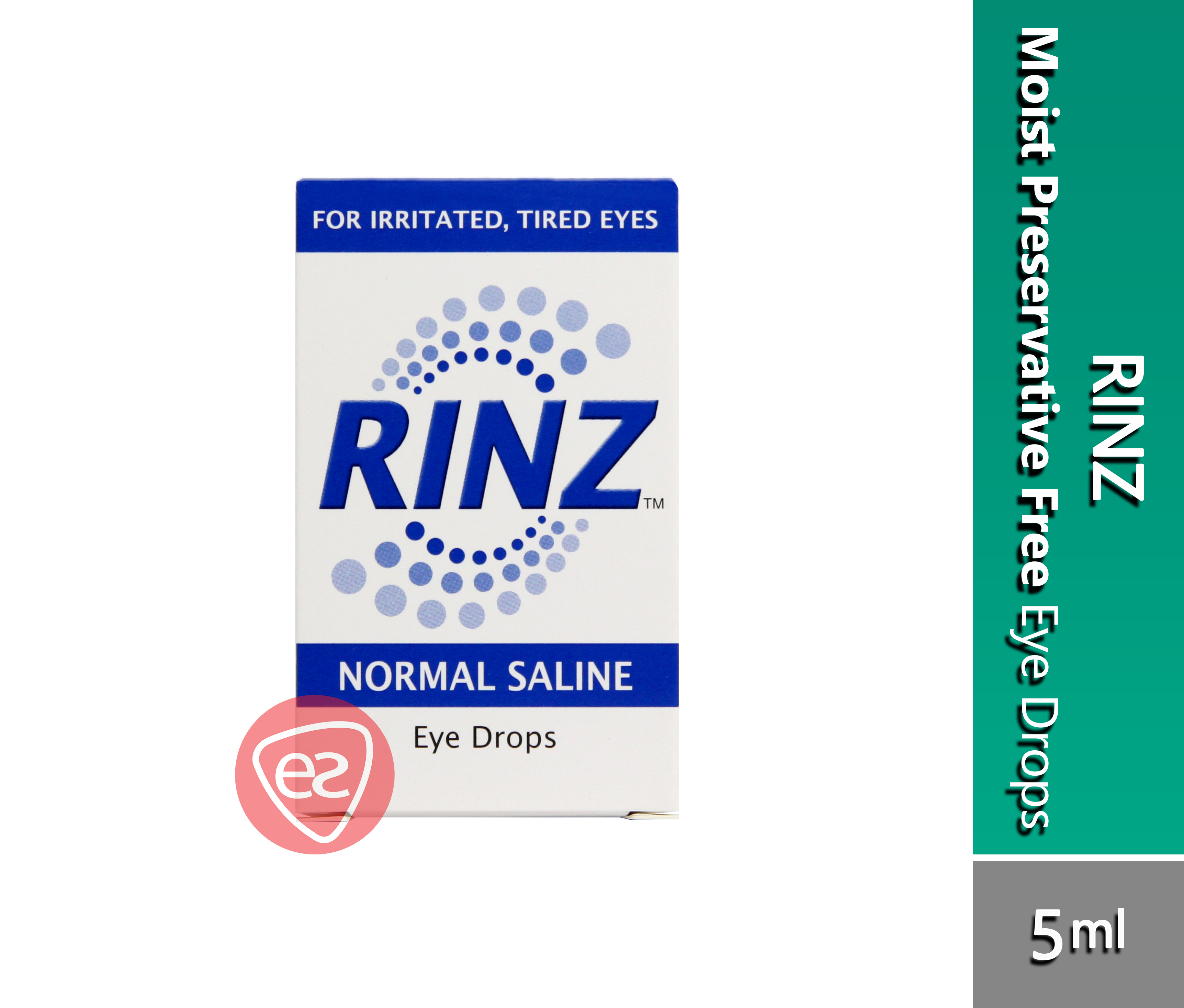 Rinz Eye Drops 5ml ( Rinz Normal Saline Eye Drops / Rinz Moist Eye ...