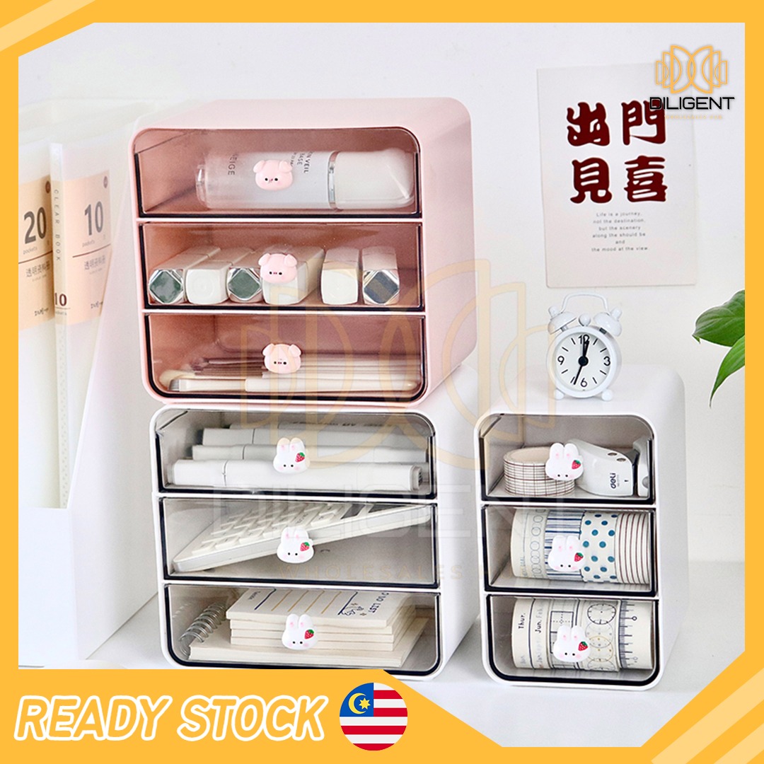 Multifunctional Storage Box With Drawers Multi Drawers Desk Organizer ...