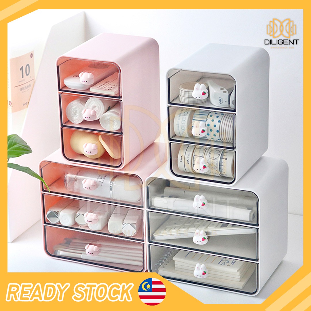Multifunctional Storage Box With Drawers Multi Drawers Desk Organizer ...