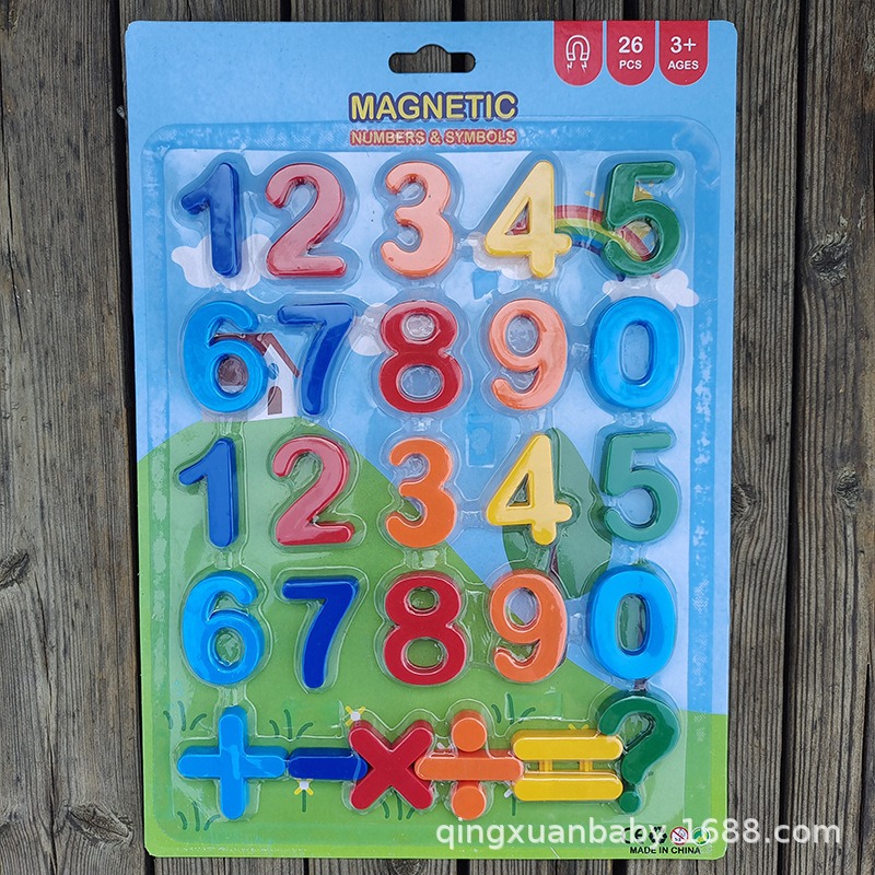 Magnetic Letters Numbers Alphabet ABC 123 Fridge Magnets Uppercase ...