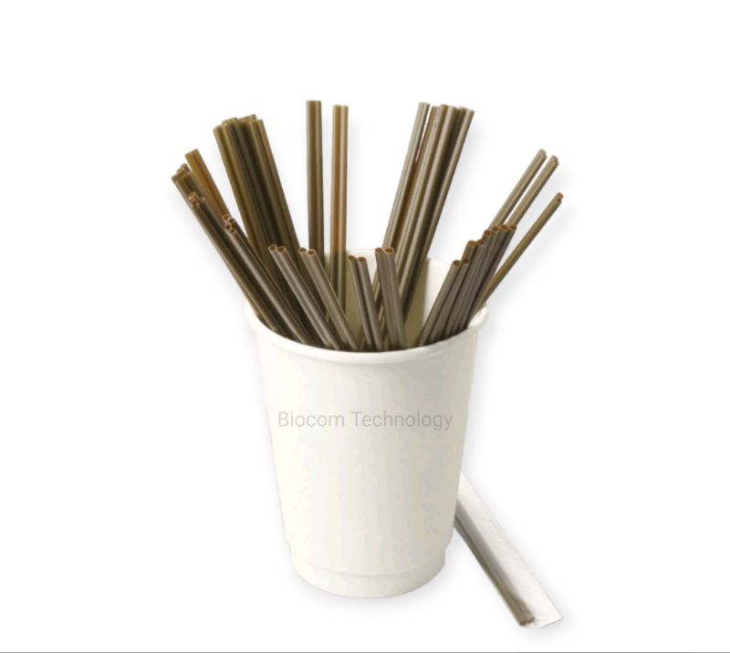 100pcs Black PP Straw Stirrer For Hot Cold Drinks Coffee Cocktails ...