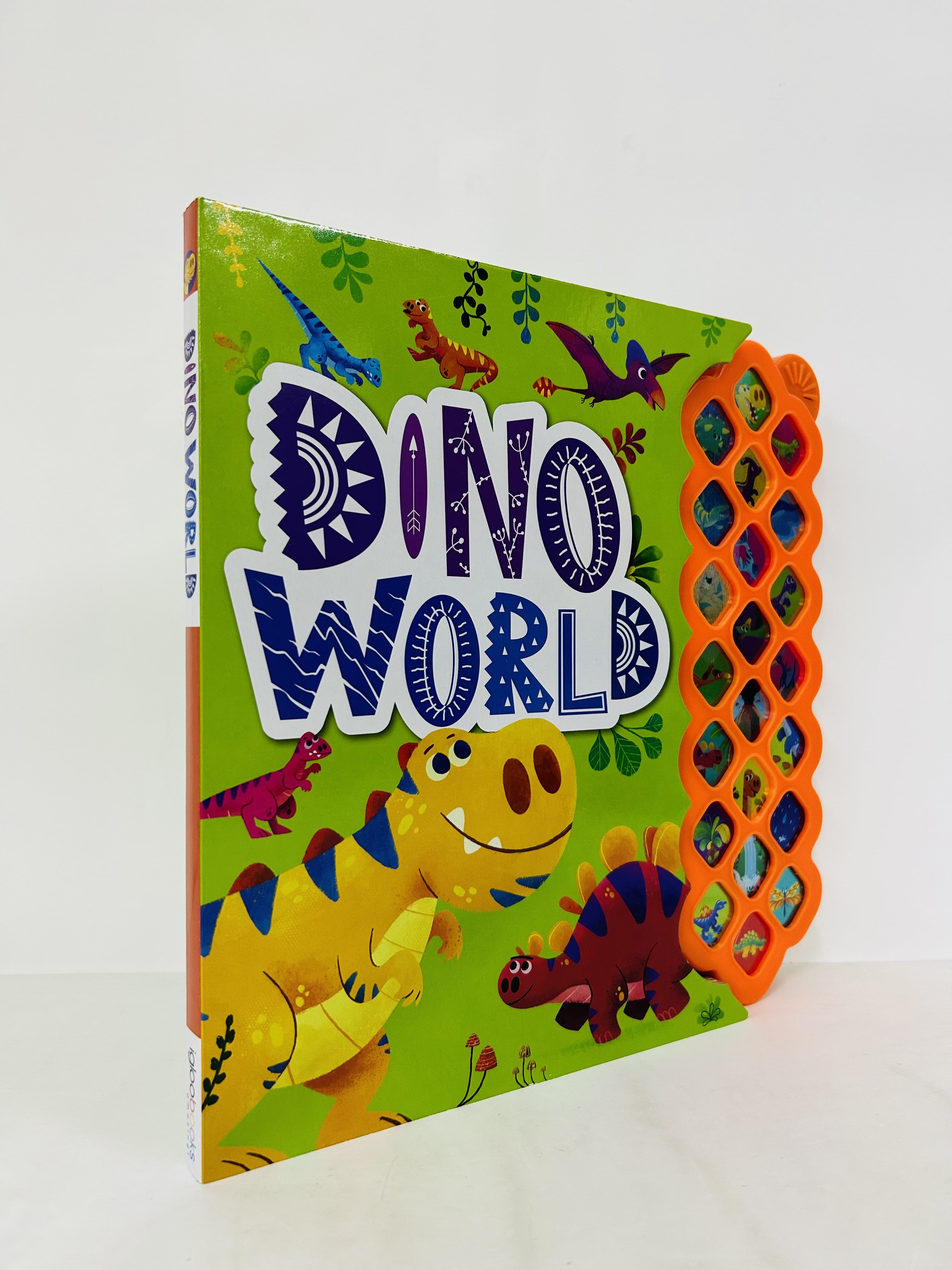 Dinosaurs World Sound Book For Toddlers & Kids To Learn With 22 Buttons ...