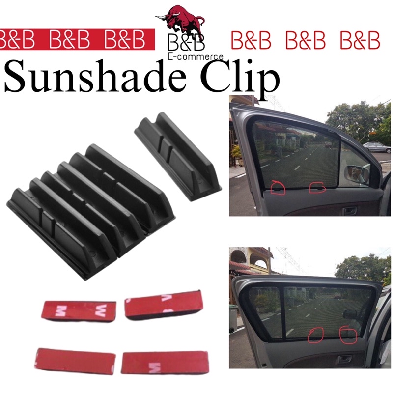 Sun Shade / Magnetic Sun shade Clip Holder for Window | Shopee Singapore