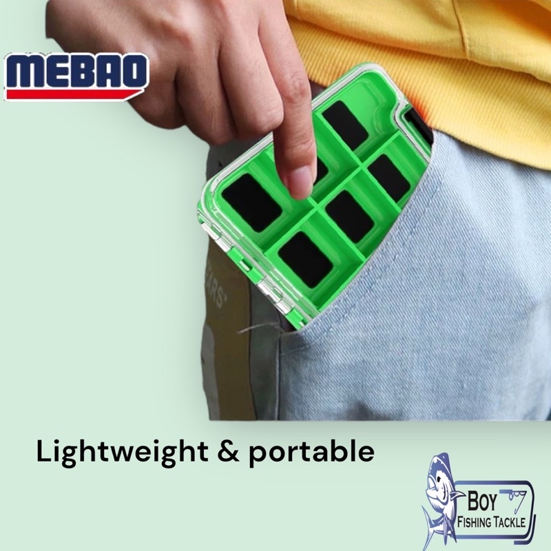 MEBAO MAGNETIC ACCESSORIES BOX TACKLE BOX HOOK BOX WATERPROOF FISHING ...