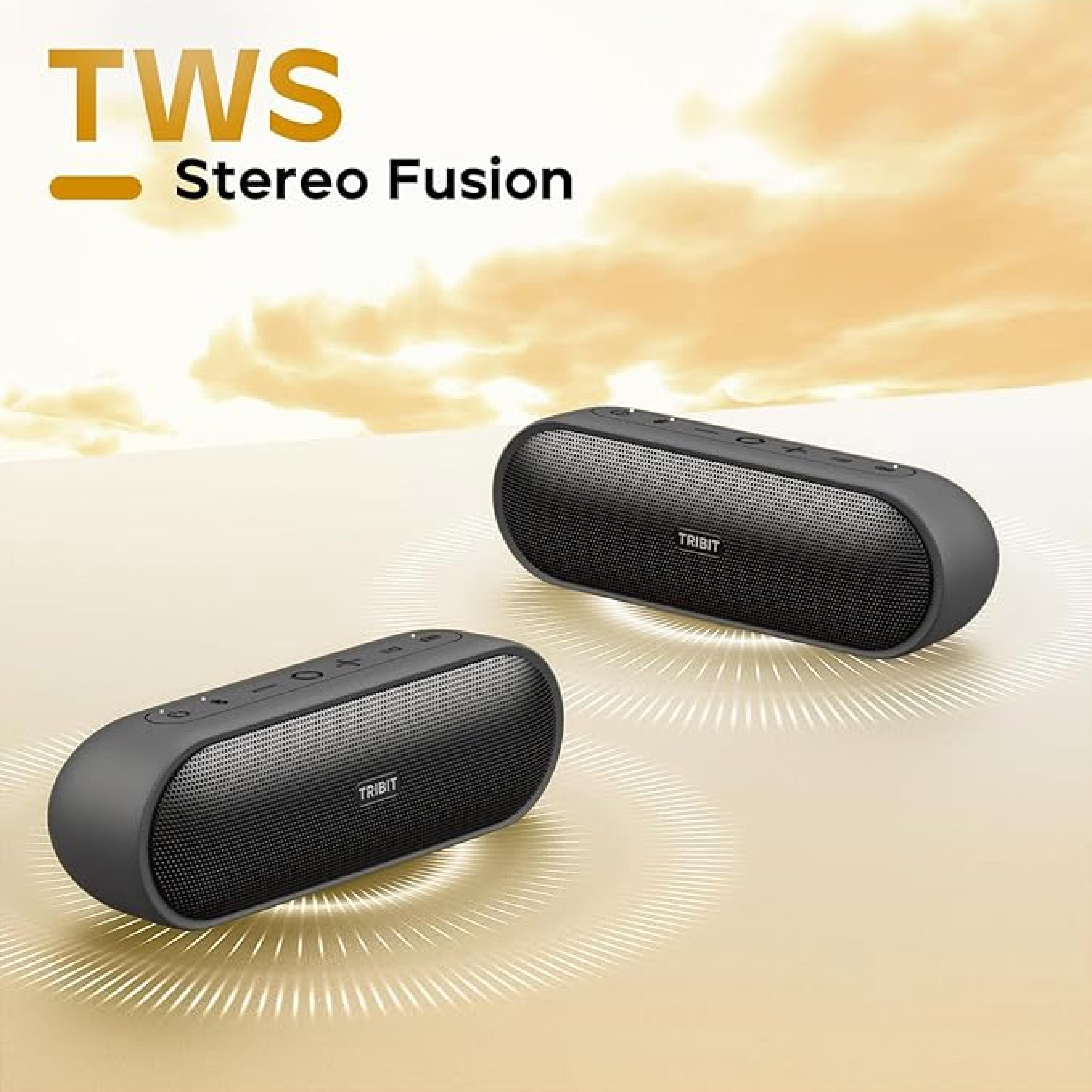 Tribit XSound Plus 2 Wireless Speaker 30W with XBass Bluetooth 5.3 ...