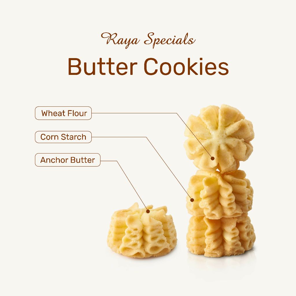 Joymom's 娇妈妈 TRADITIONAL BUTTER COOKIES 娇妈妈原味奶油酥 - Door 送礼 Raya 年饼 ...