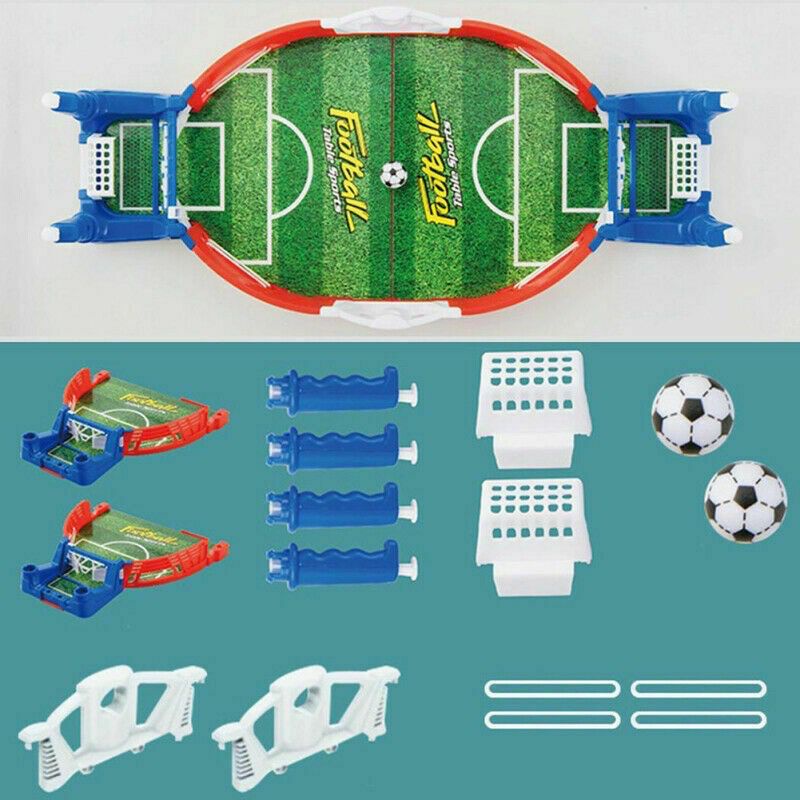 Mini Table Top Football Game Set Desktop Soccer Indoor For Kids Family ...