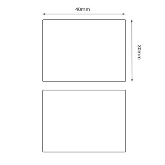 Colour Thermal Sticker Waterproof Color Stickers Kosong Berwarna Stiker ...