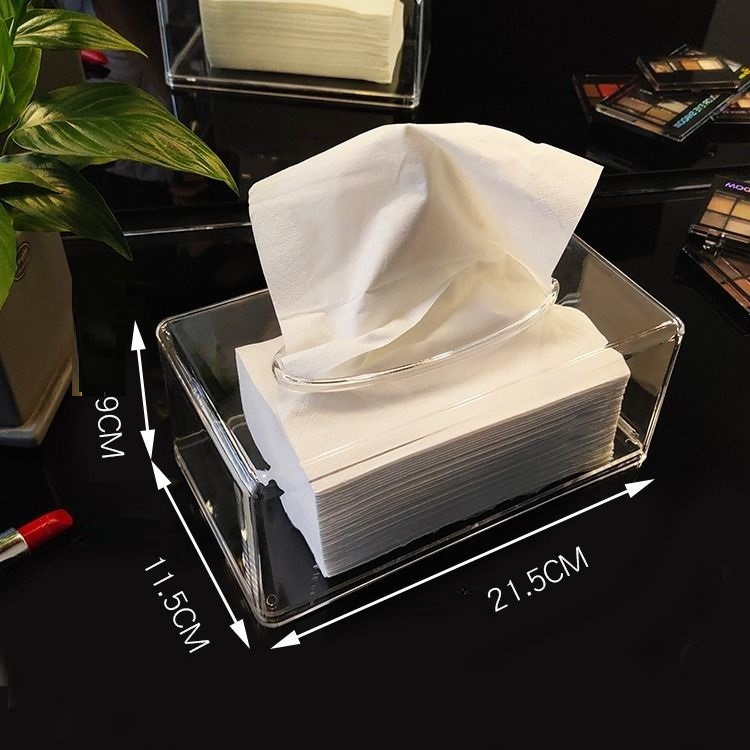 Acrylic Transparent See Through Tissue Box Transparent Tissue Box ...