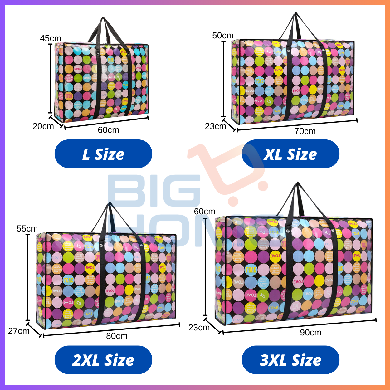 Large Thick Zippered Guni Bag Large Village Backpack Large Laundry Bag ...