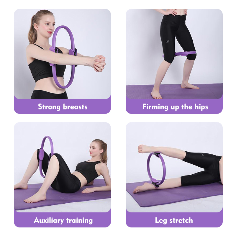 Yoga Training Ring Pilates Circle Magic Rings Full Body Toning Muscles ...