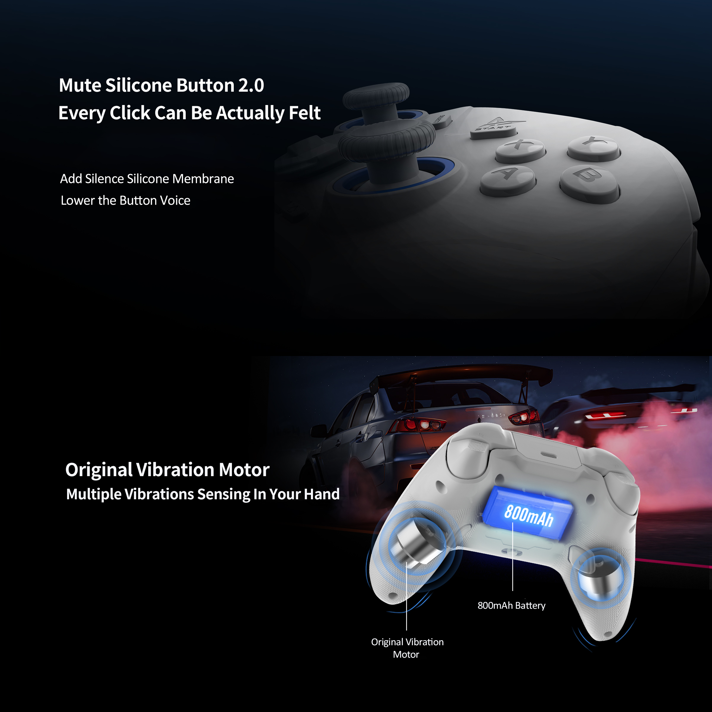Flydigi Direwolf 3 Wireless Gaming Controller - PC/Switch/Mobile ...