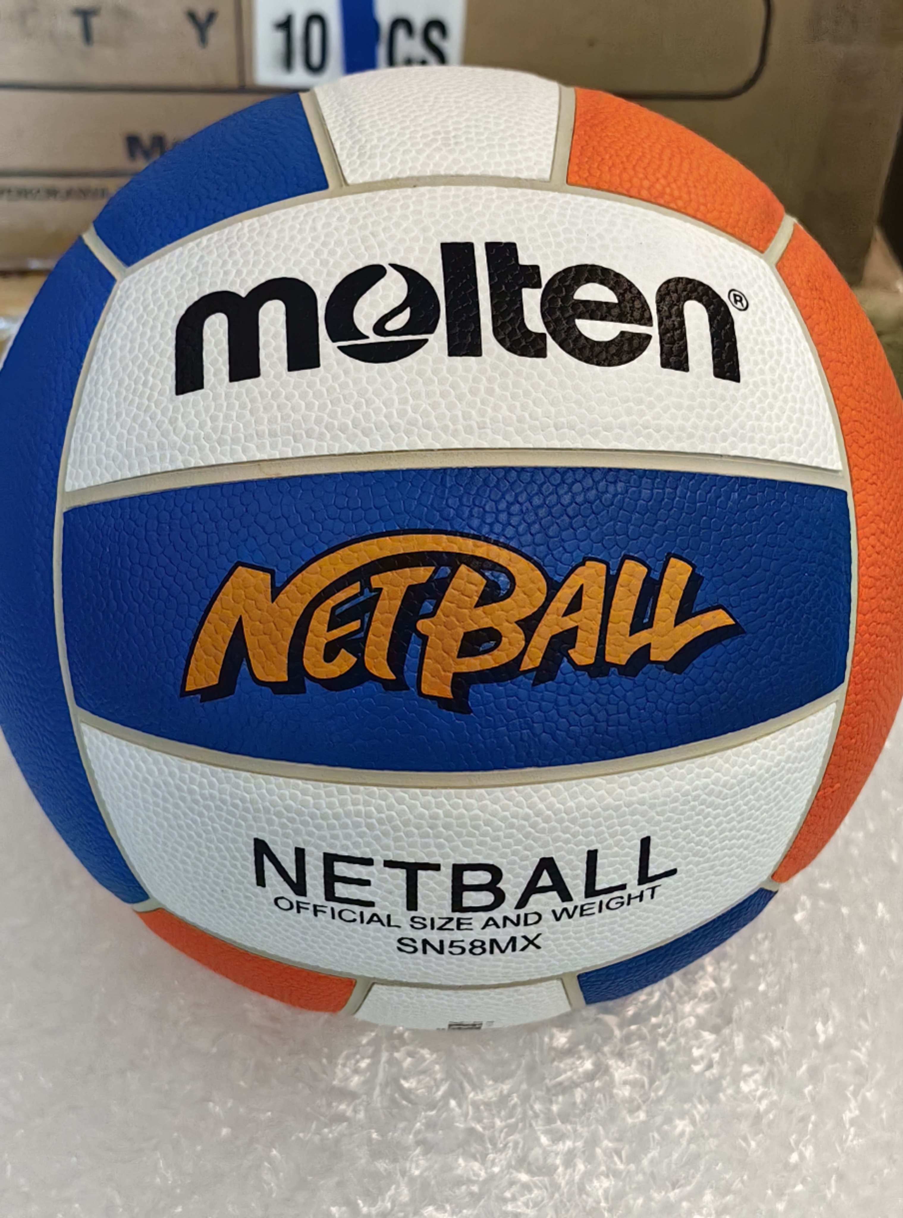 Molten Netball SN58MX-OK2/SN58MX Bola Jaring Molten, SN5R, SN48MX-MP-MS ...