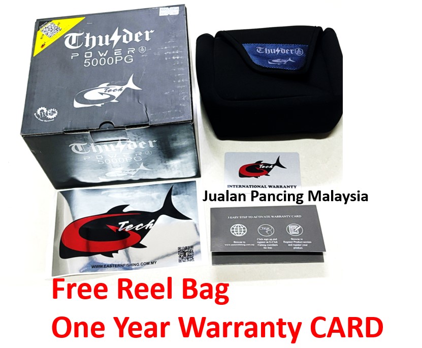 G-TECH GTECH THUNDER Stella SW Drag 22-25KG SALT WATER Spinning FISHING ...