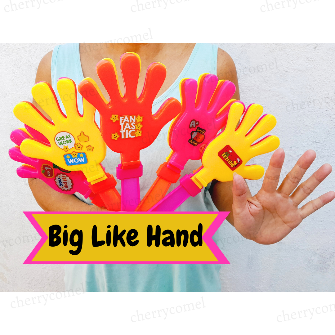 27.5cm Big Party Hand Clapper Noise Maker Goodies Bag Filler Party ...