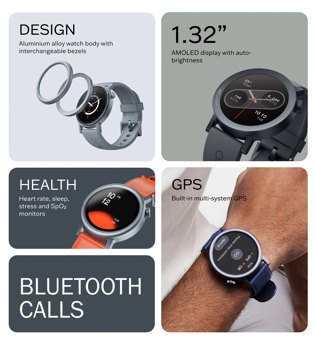 CMF Watch Pro 2 | Interchangeable Bezel | 11-Days | 100 WatchFace | 120 ...