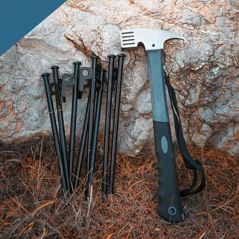 UtanKingTM Camping Hammer Tent Peg 30cm Flysheet Tarp Ground Nail ...