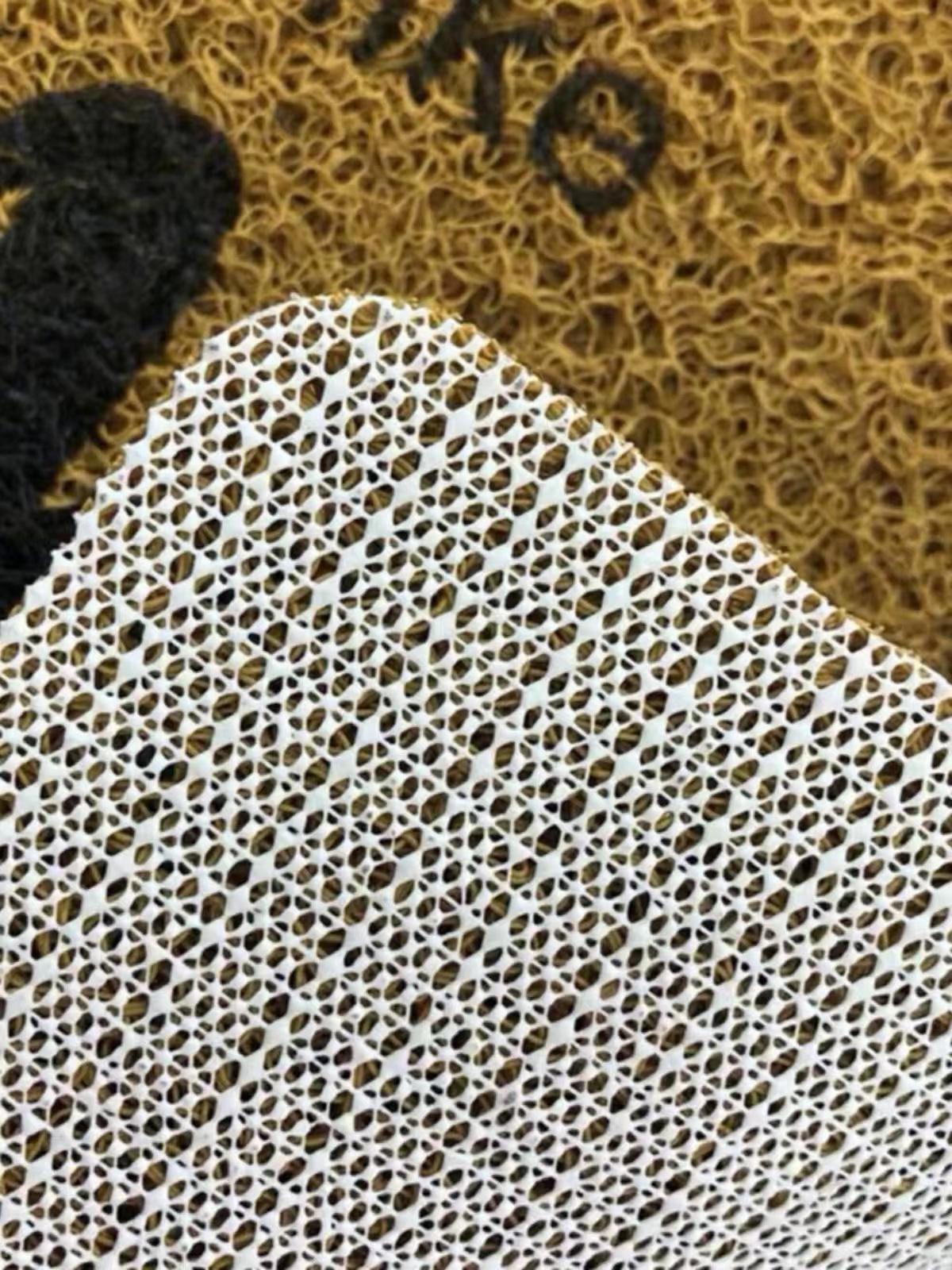Imitation Coconut Fiber PVC Coil Door Mat PVC Silk Loop Scrape Door ...
