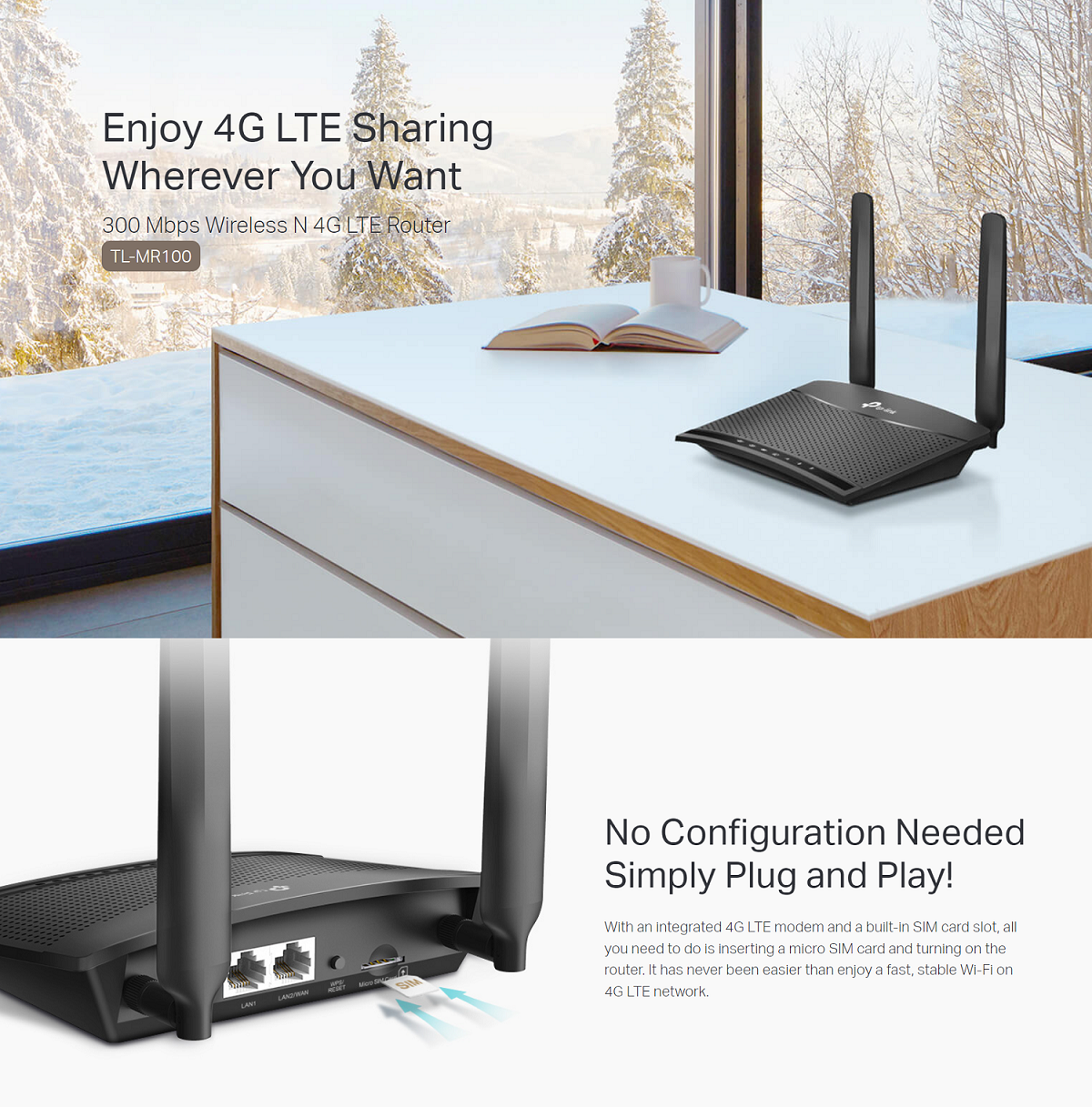 TP-LINK TL-MR6400 / TL-MR100 / TL-MR105 (SUPPORT UNLIMITED HOTSPOT ...