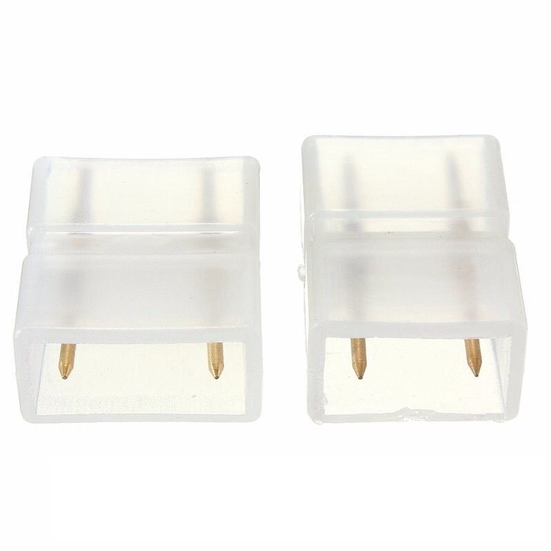 8mm Middle Connector For 220V 2Pin Distance 8mm LED Strip Light Single ...