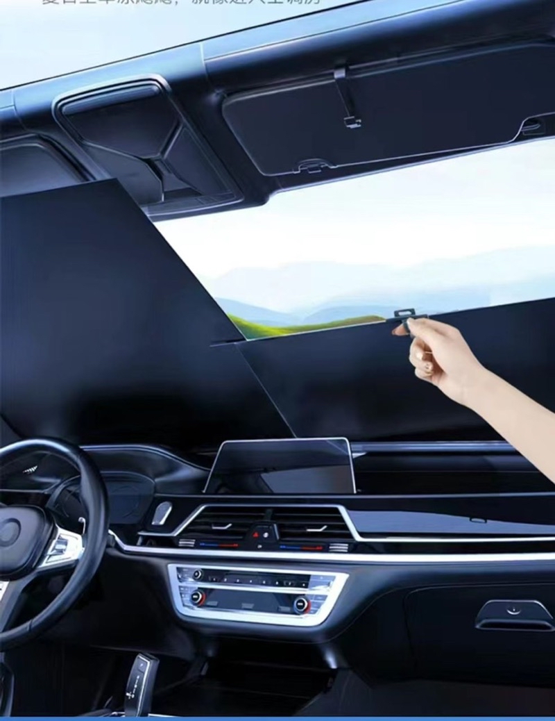 New Arrival Automatic Retractable Windshield Curtain for Car Windscreen ...