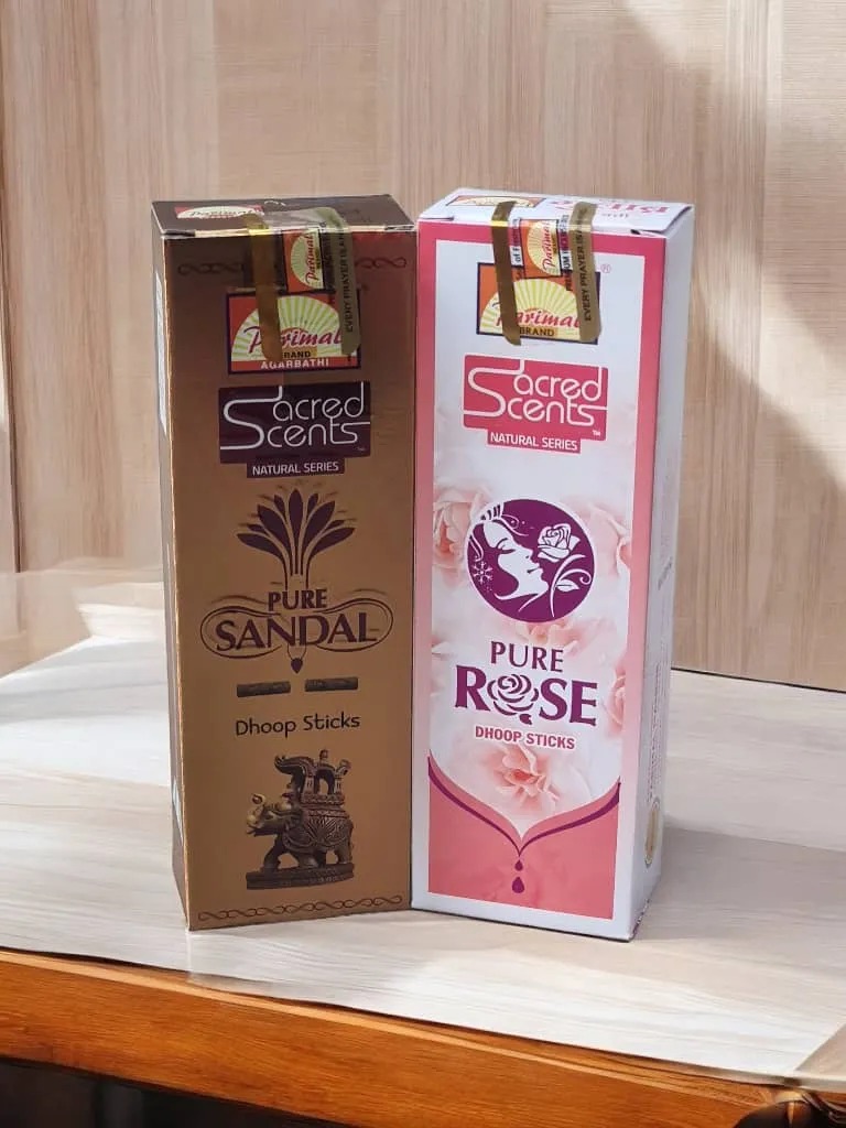 Parimal Aroma Dhoop Sticks Sacred Scents Series (Pure Sandal / Pure Rose) | Shopee Singapore