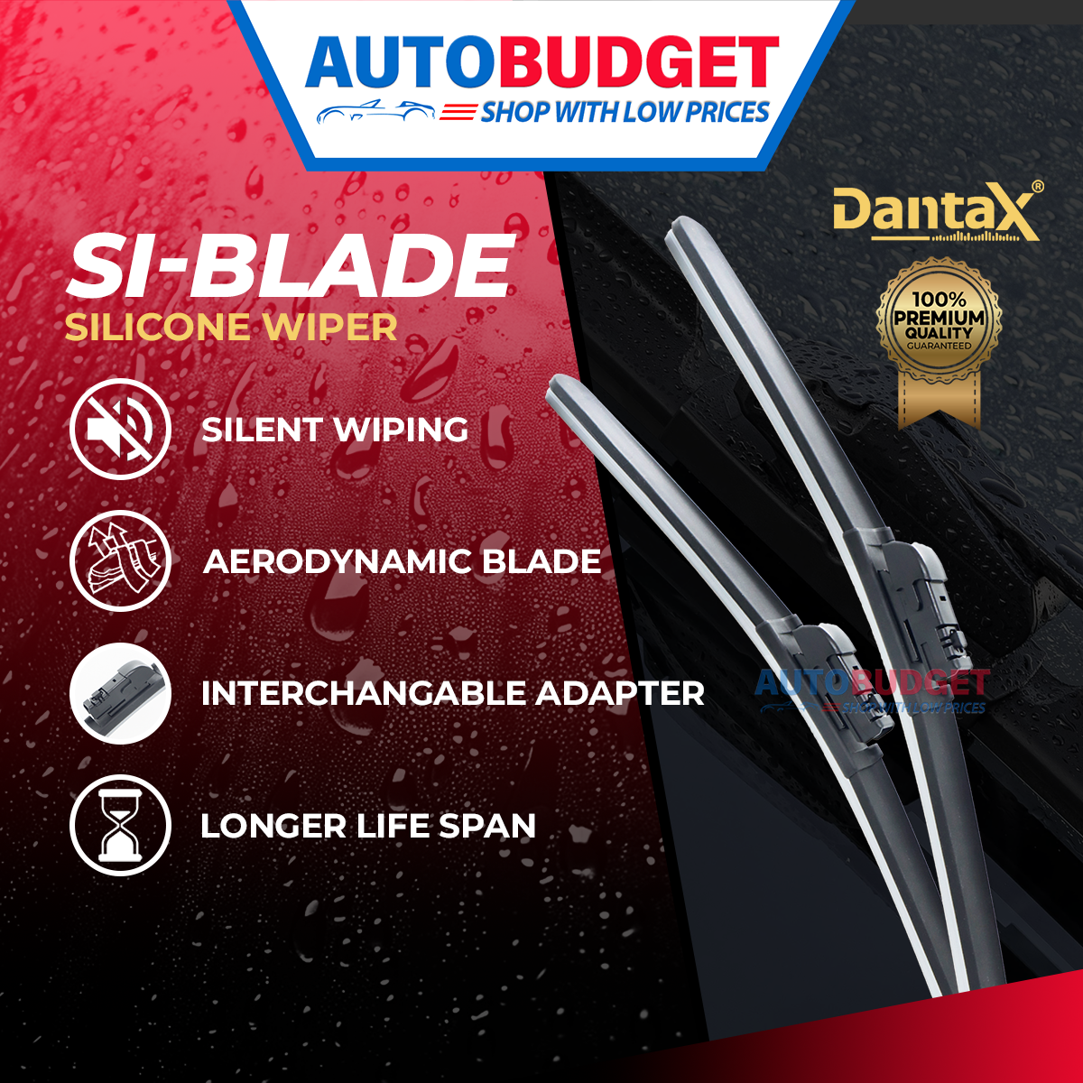 Perodua Myvi Gen3 2018-2024 Car Wiper 22"+16" Dantax Ultra AeroTwin ...