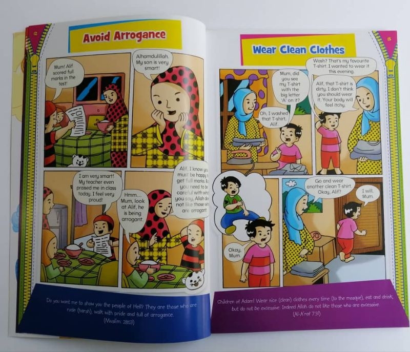 101 Comics Sunnah Of Prophet Muhammad S.A.W/Childrens Islamic Stories ...