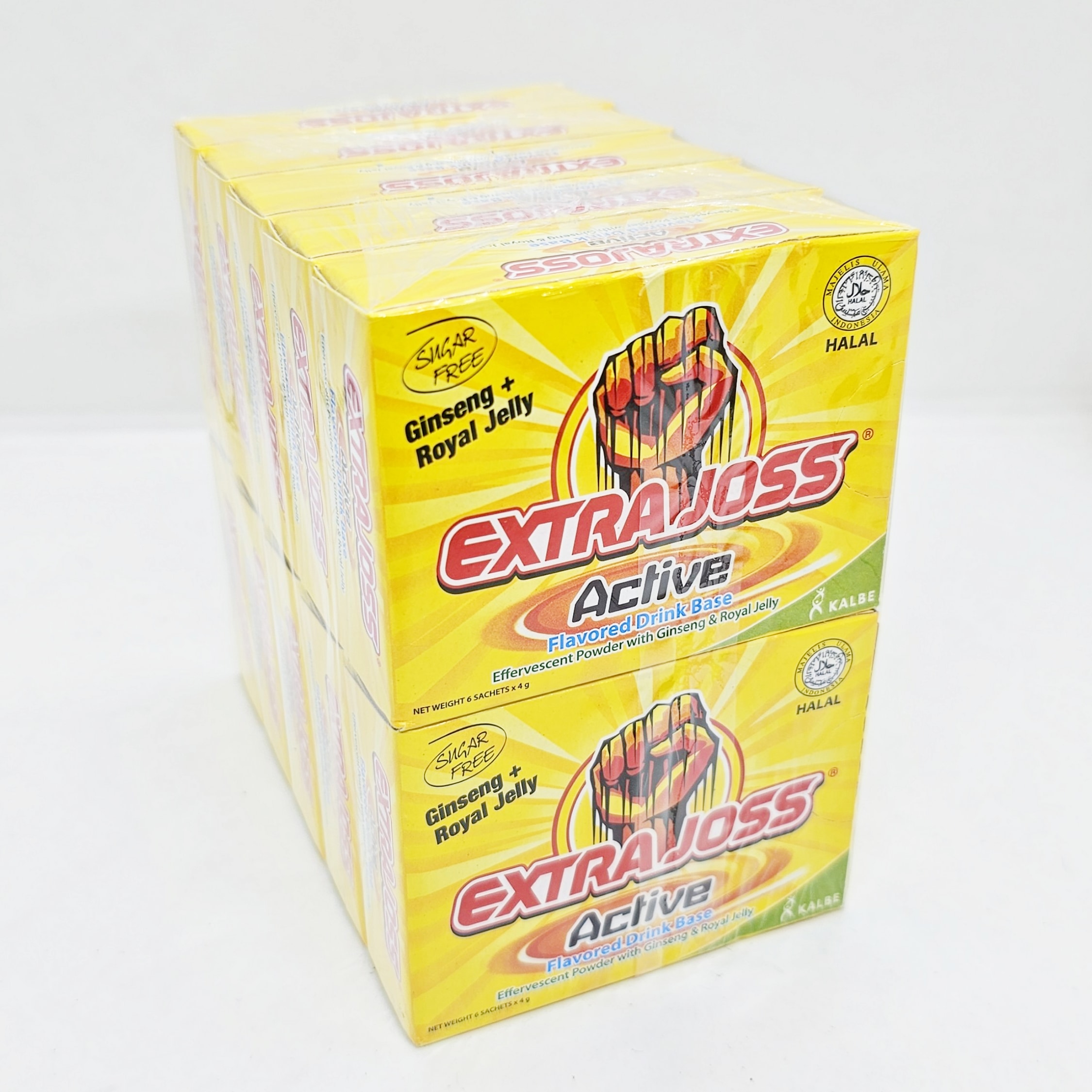 Extra Joss / Ejuss Energy Drink Active Anggur Mangga (10 Boxes x 6 ...