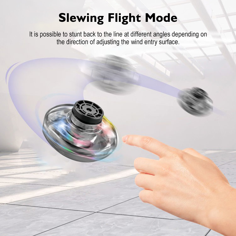 Flynova Flying UFO Toys Rotating Flying Toys Fly Orb Gyro Terbang ...