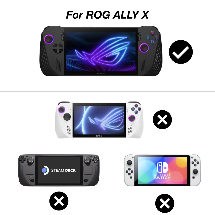 Skull & Co Back Button Enhancement Set for ROG Ally X (4pcs) | Shopee ...