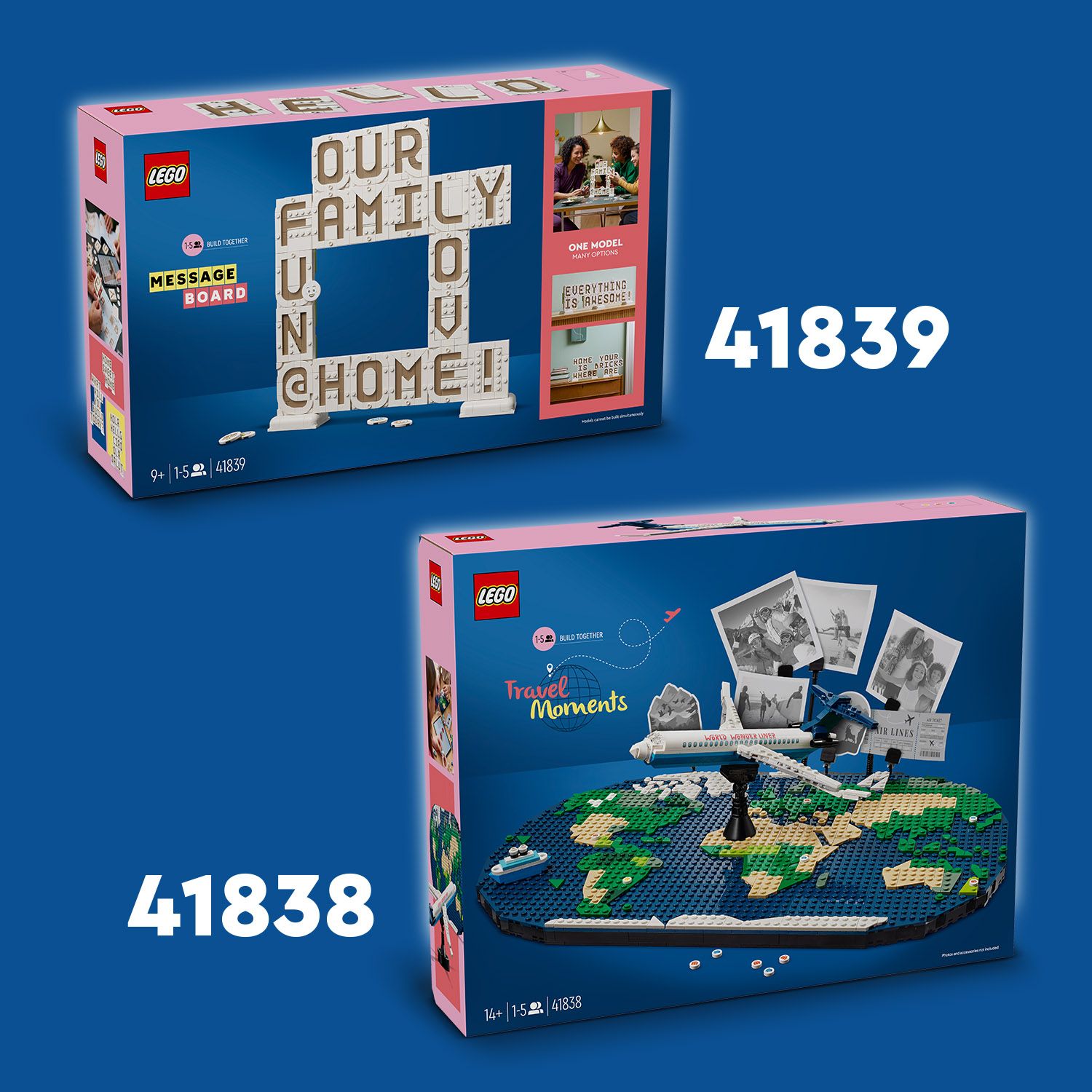 LEGO Family 41838 Travel Moments (1231 Pieces) | Shopee Singapore