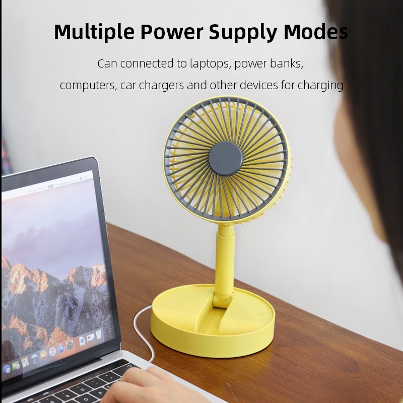 USB Fan 2022 NEW (7inch) Adjustable Mini Fan Kipas Cooling Handy Desk ...