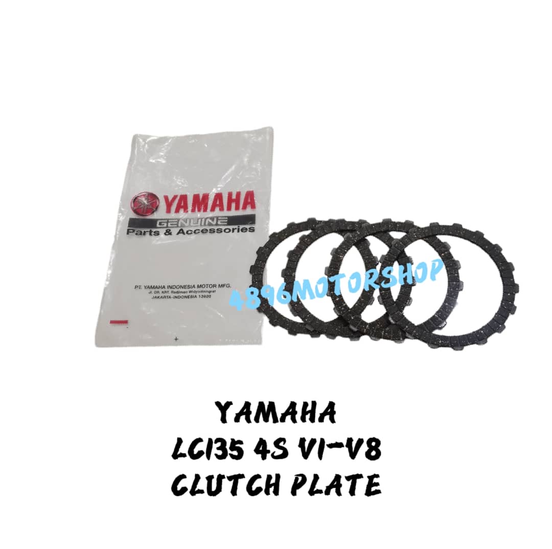 ( YAMAHA PACKING ) CLUTCH PLATE LC135 4S V1- V8 FI 5S ES 2S4 2S4-2 Y125Z Y125ZR Y125 LC 135 KLAS ...