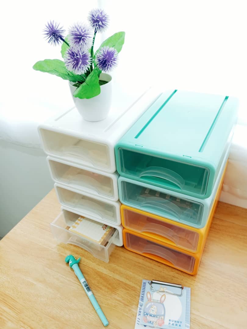 Desktop Stationary Organization Box Desk Drawer Makeup Storage Rack ...