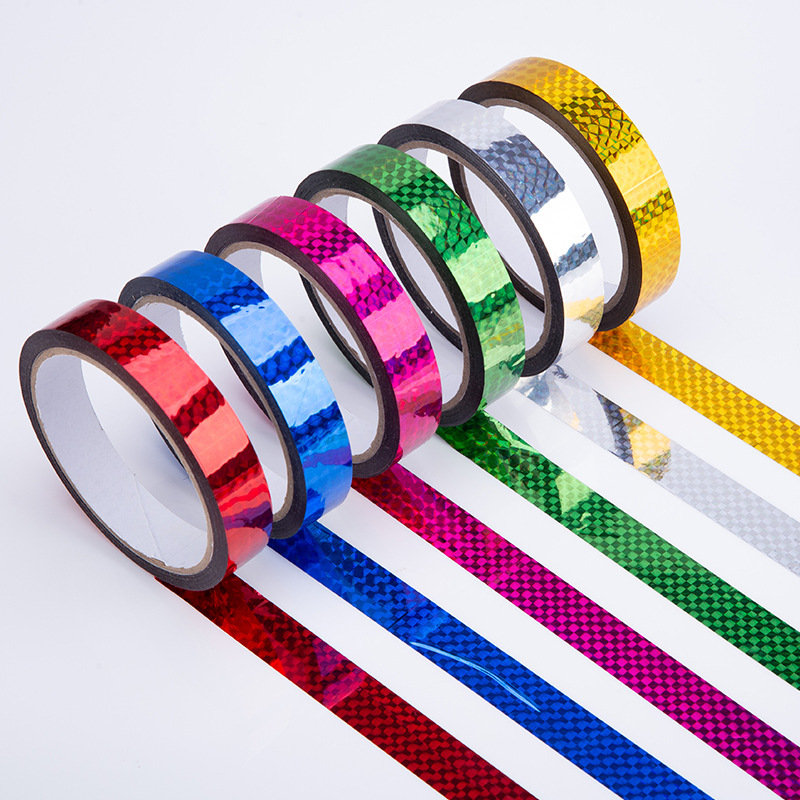 Laser Shiny Wrapping Cookie Jars Packaging Tape Twist Tie Line 10/15 ...