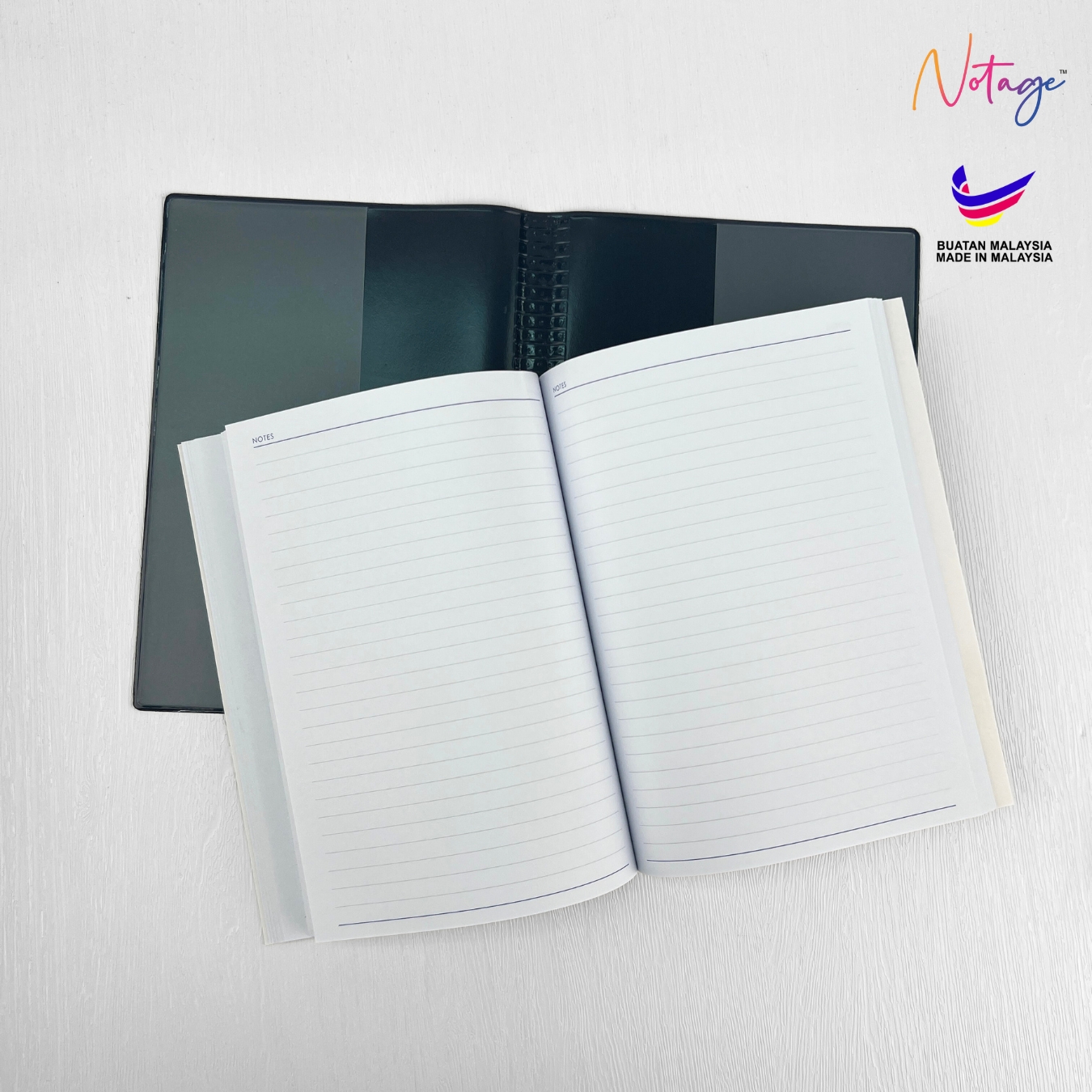 Personal/Office Notebook A5 Monthly 2025 Planner Calendar Quality PVC ...