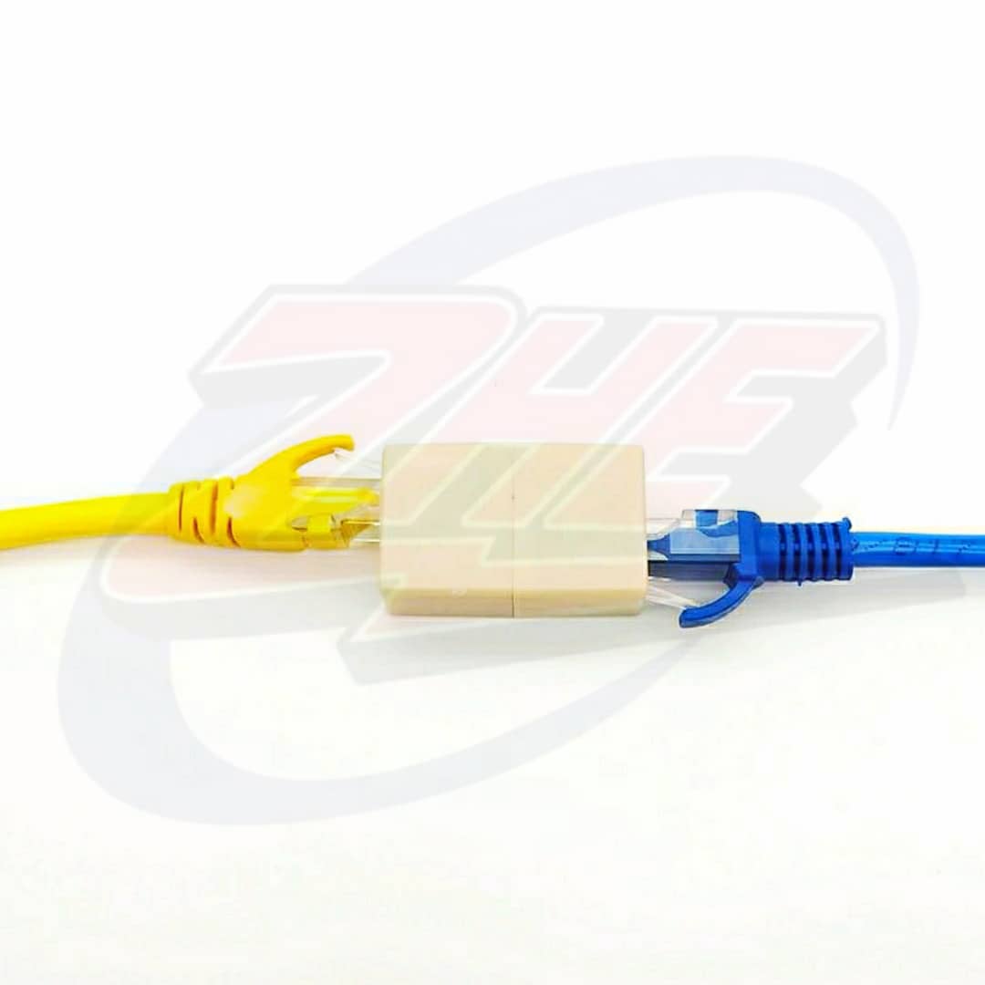 RJ11 RJ45 STRAIGHT COUPLER EXTENSION INLINE COUPLERS FEMALE TO FEMALE ...