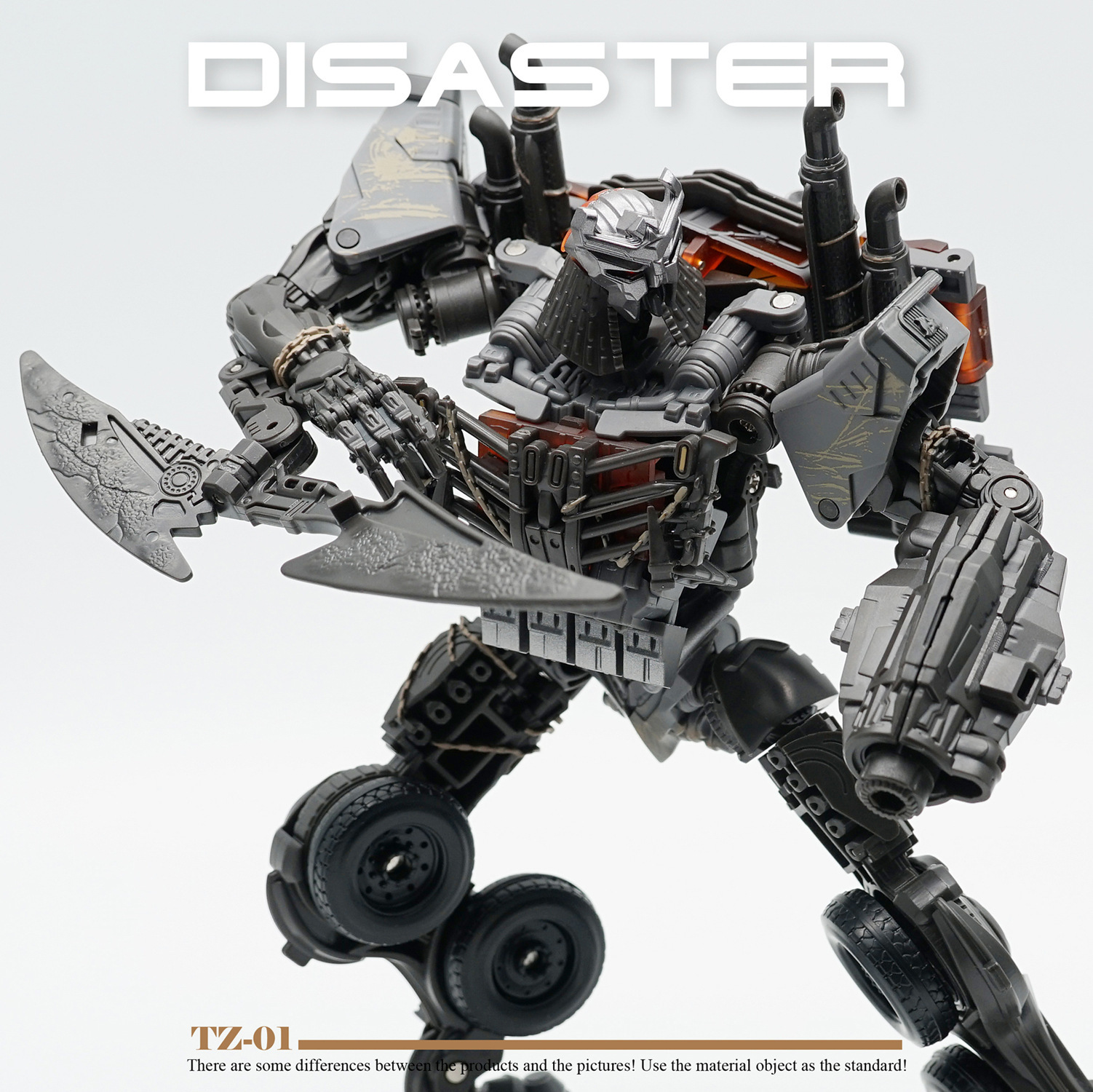 Transformable Robot - TZ01 DISASTER ( Same Size KO Studio Series 101 ...