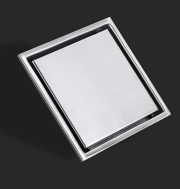 15x15CM 6 Inches SUS304 Insert Floor Trap Tiles Floor Trap Anti Rest ...