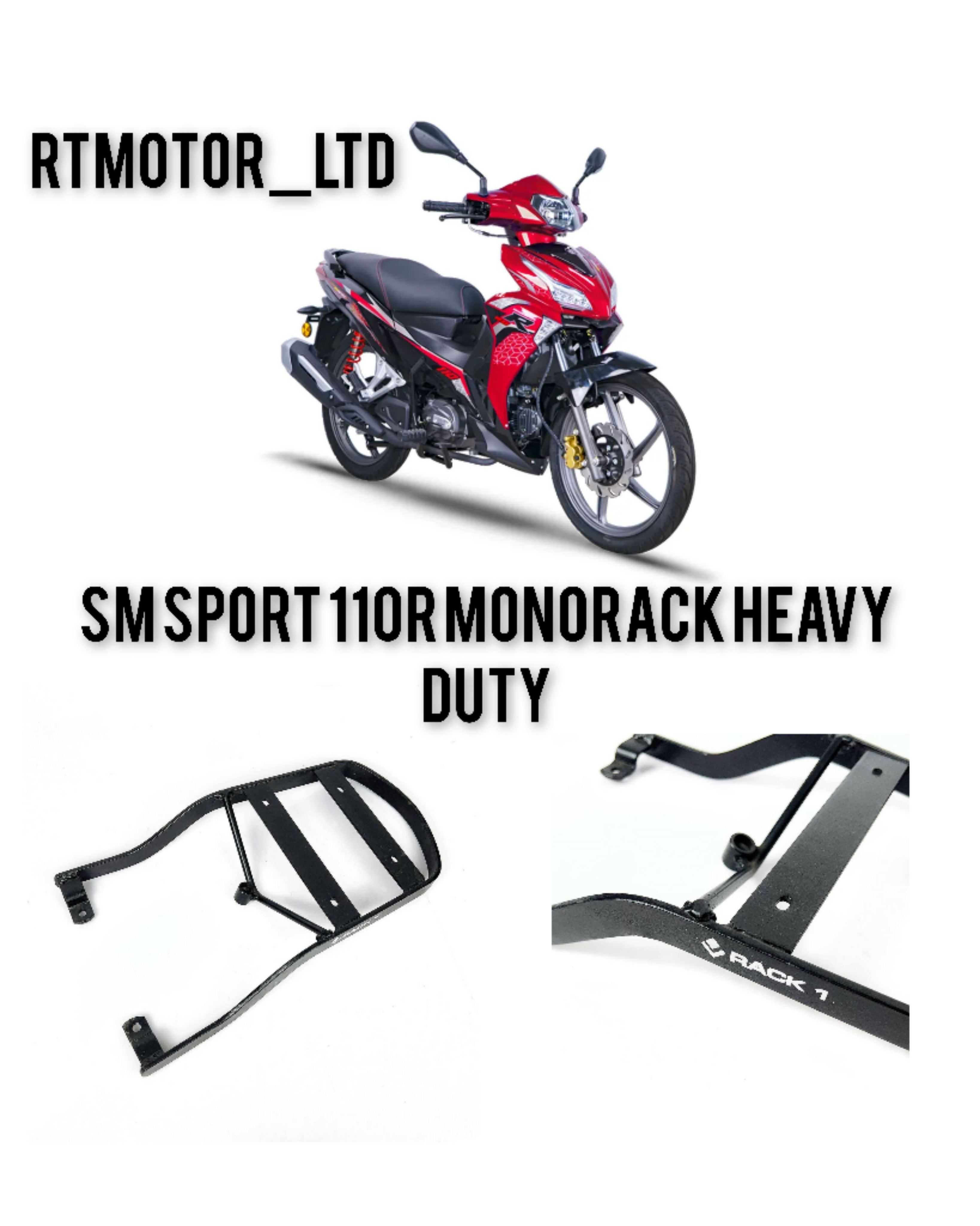SM SPORT 110R SPORT110R MONORACK HEAVY DUTY TAPAK BOX BESI FOR BOX GIVI ...