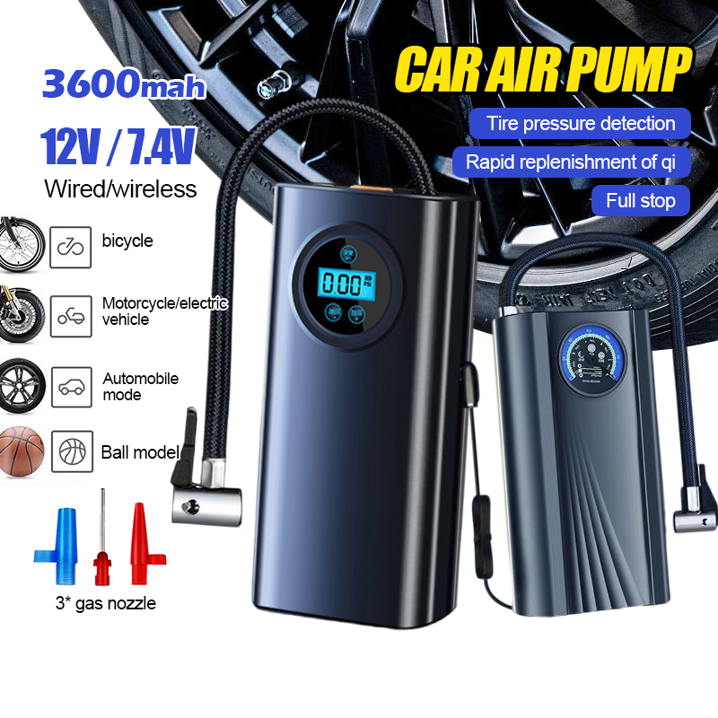 Car Tyre Inflator Pump Pressure Pump Electric Tire Pump Car Air Pump ...